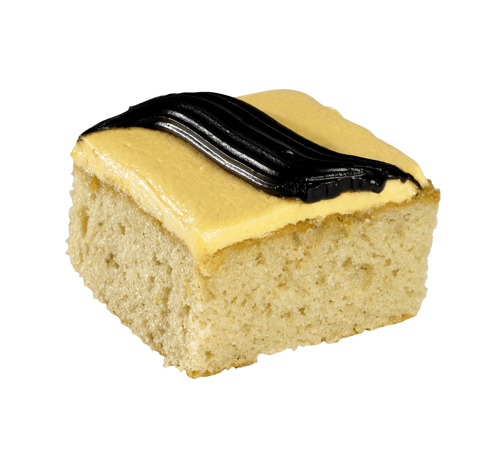 Harvest bakery Banana Frosted Half sheet Cake Pre cut 20 servings ...