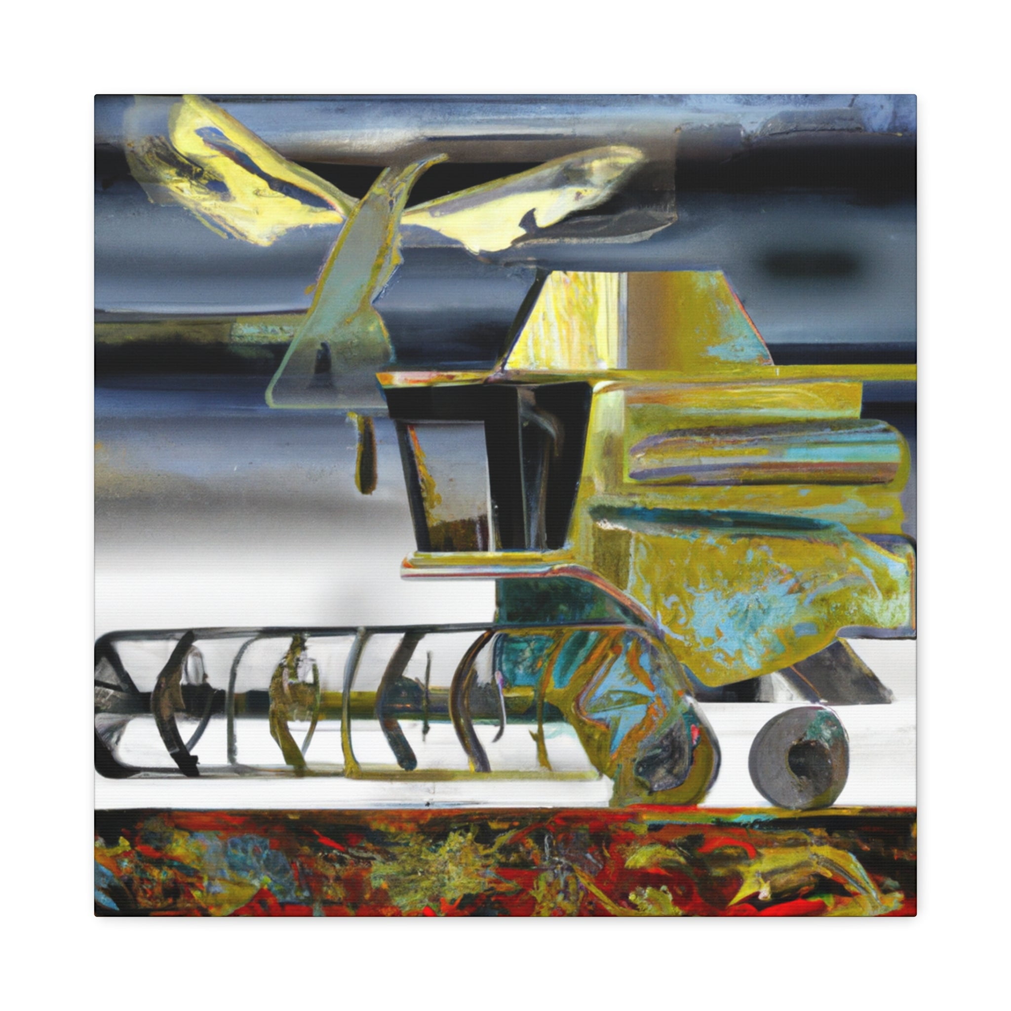 "Harvesting Through Expressionism" - Canvas - Walmart.com