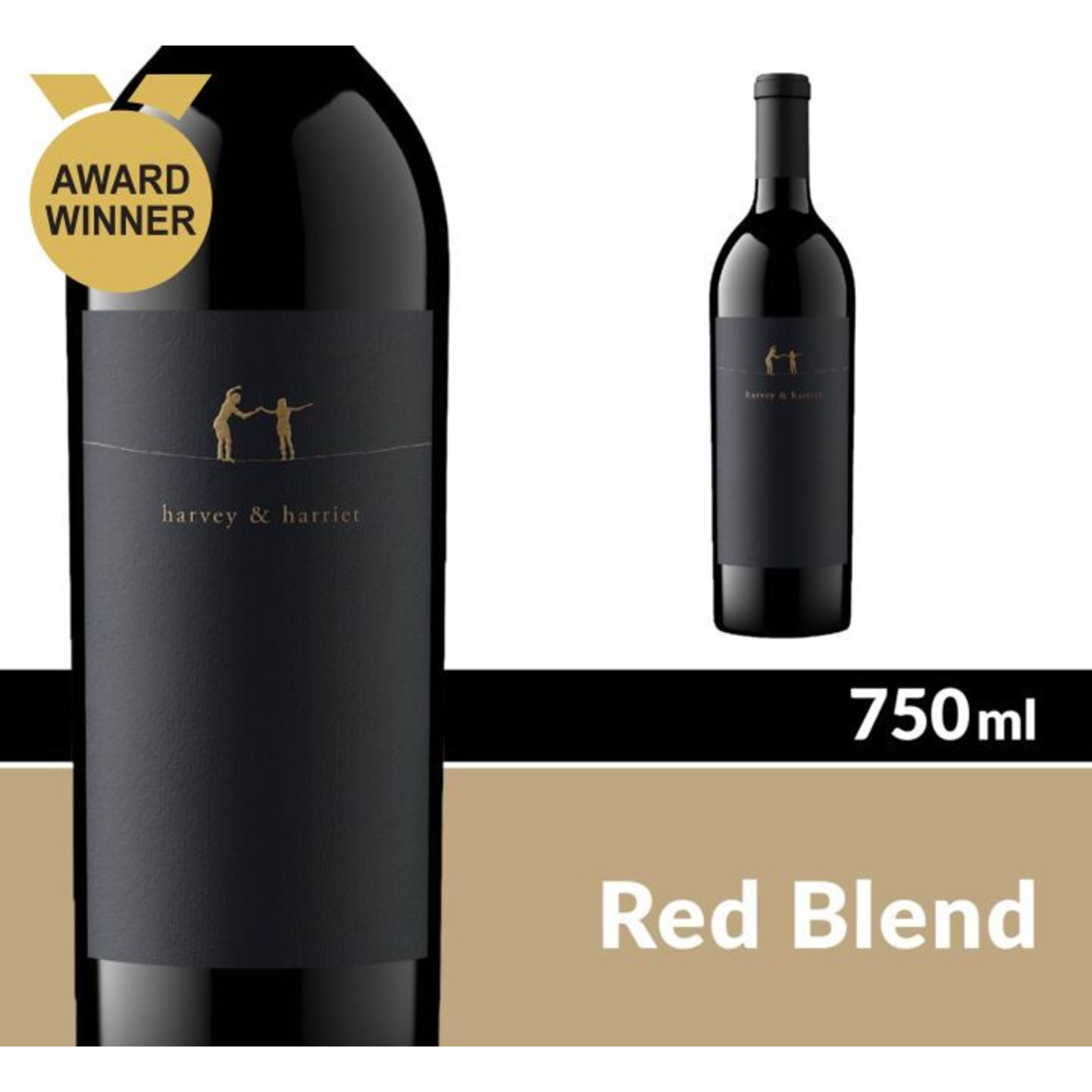 Harvey & Harriet Red Blend Red Wine, 750 mL Bottle, 14.1% ABV - Walmart.com