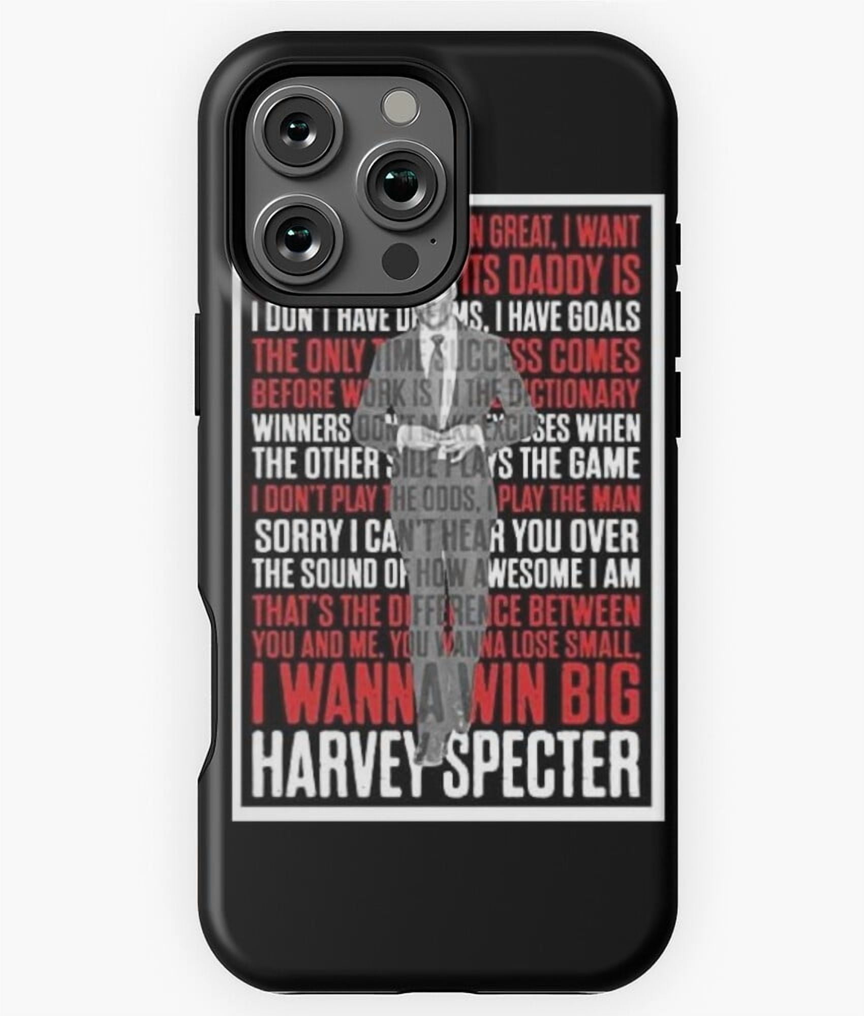 Harvey Specter Best Quotes Suits Phone Case for iPhone 16 15 14 13 12 ...