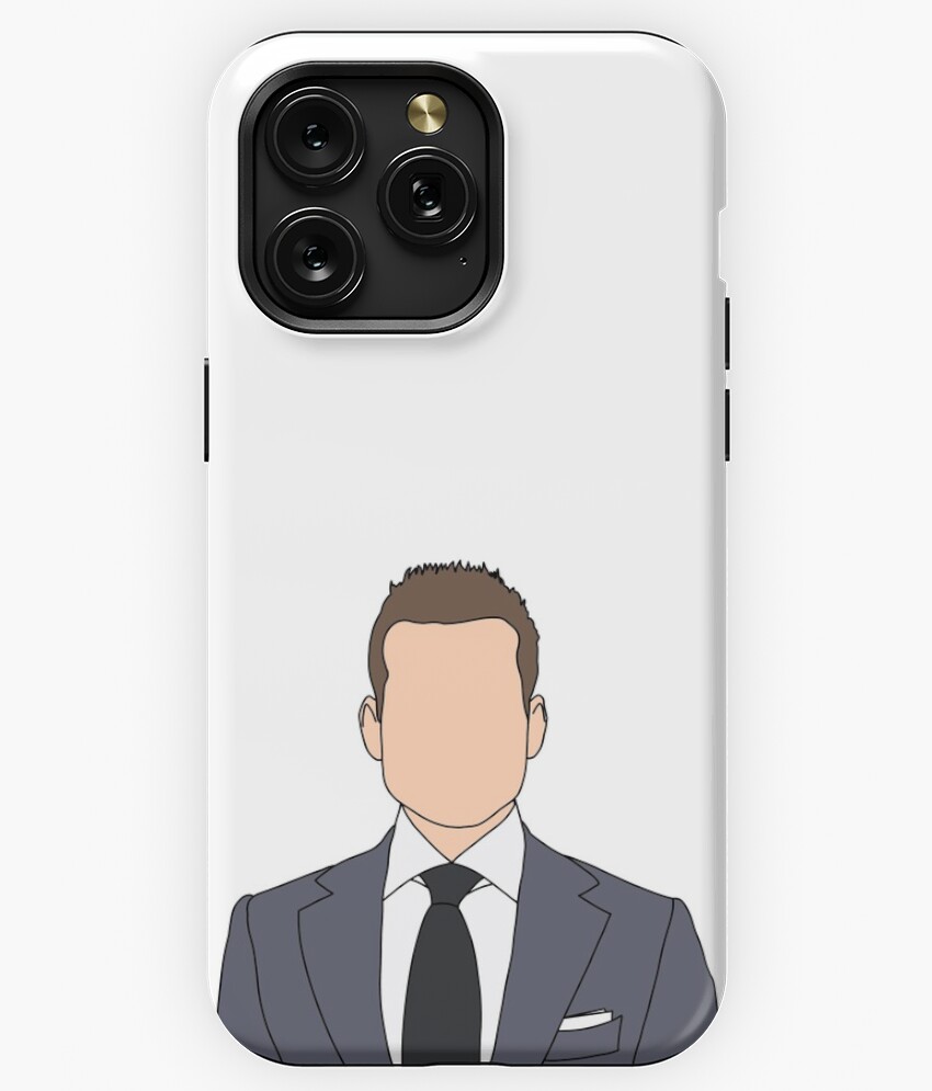 Harvey Specter Outline Suits TV Show Fan Art A11270 Phone Case for ...
