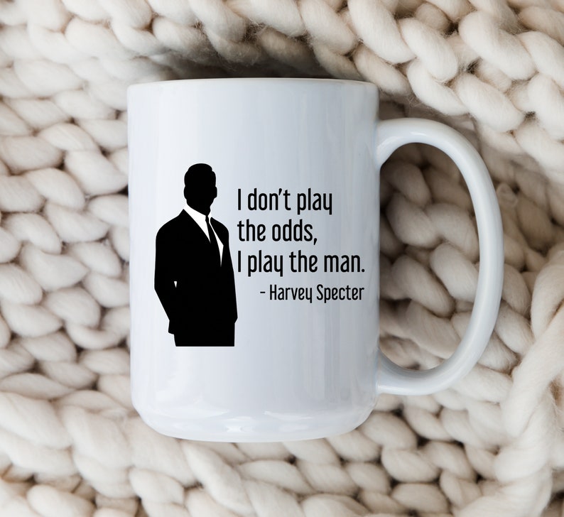 Harvey Specter Power: Suits TV Show, Attorney Inspiration Quote Mug ...