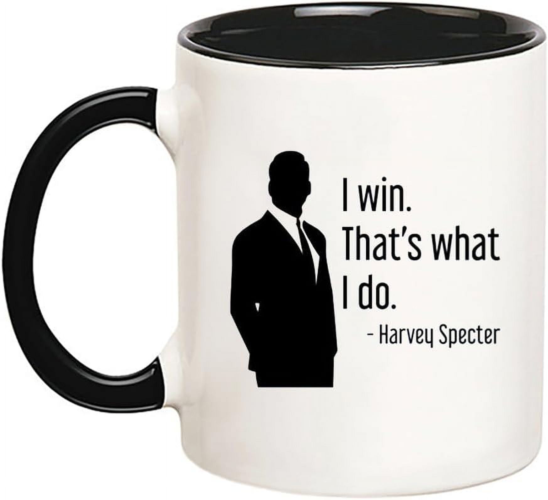 Harvey Specter Quote Mug, Suits Fan Coffee Cup, Lawyer Gift for ...