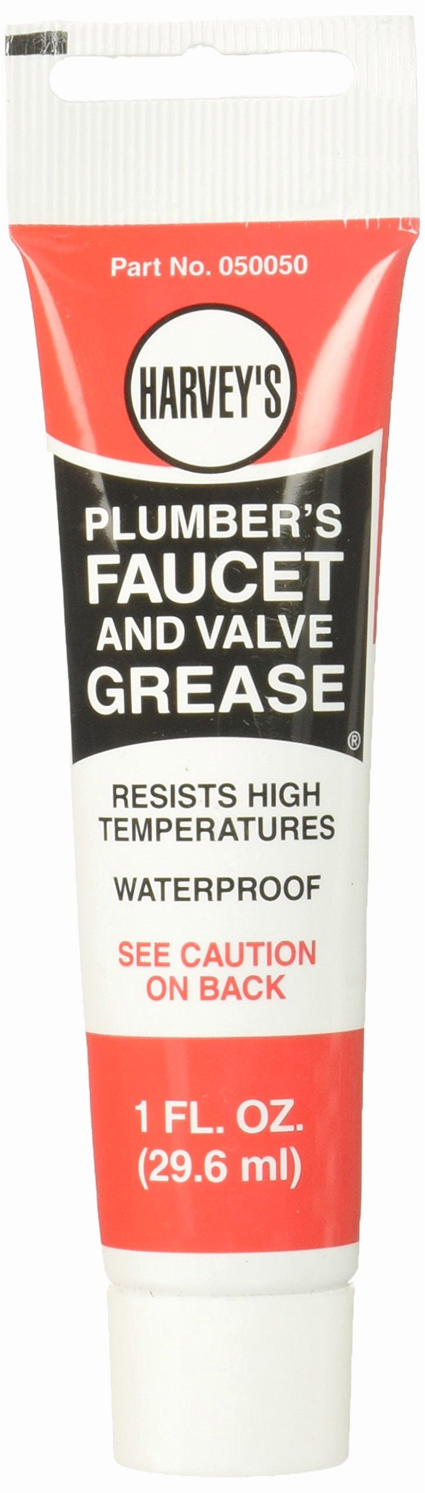 Harvey's Faucet and Valve Plumber's Grease, Lubricates Stems, Valves ...