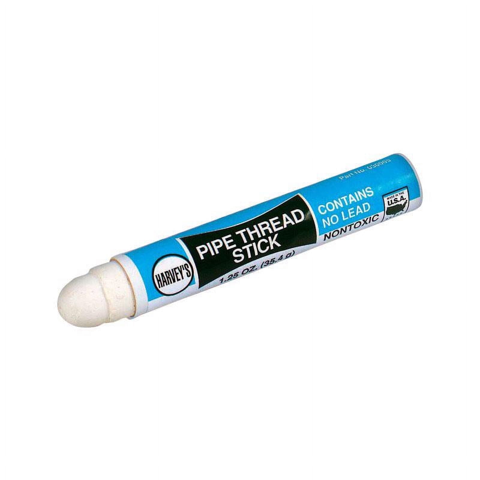 Harvey 030005-144 Pipe Thread Stick, 1.25 oz, White - Walmart.com