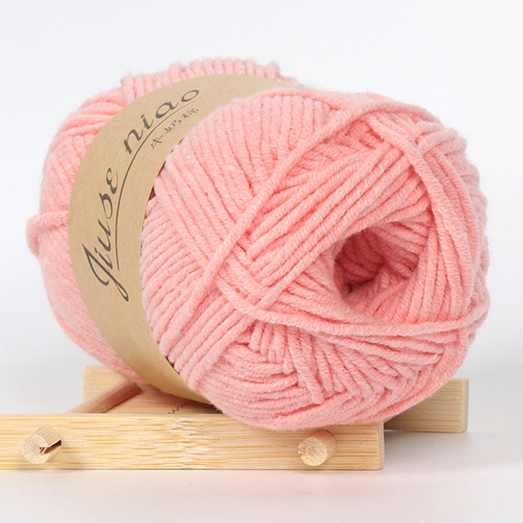 Harvn Blowout Sale 5 Strands Of Cotton And Wool Thread, Milk Cotton Diy ...