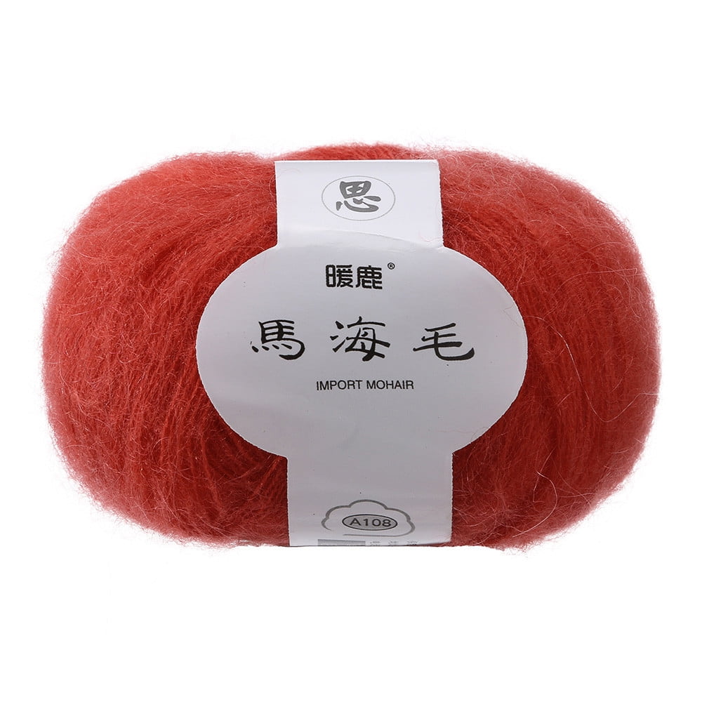 Harvn Closeout Warm Deer Wool Mohair Thread Long Fleece Thread 10 Soft ...