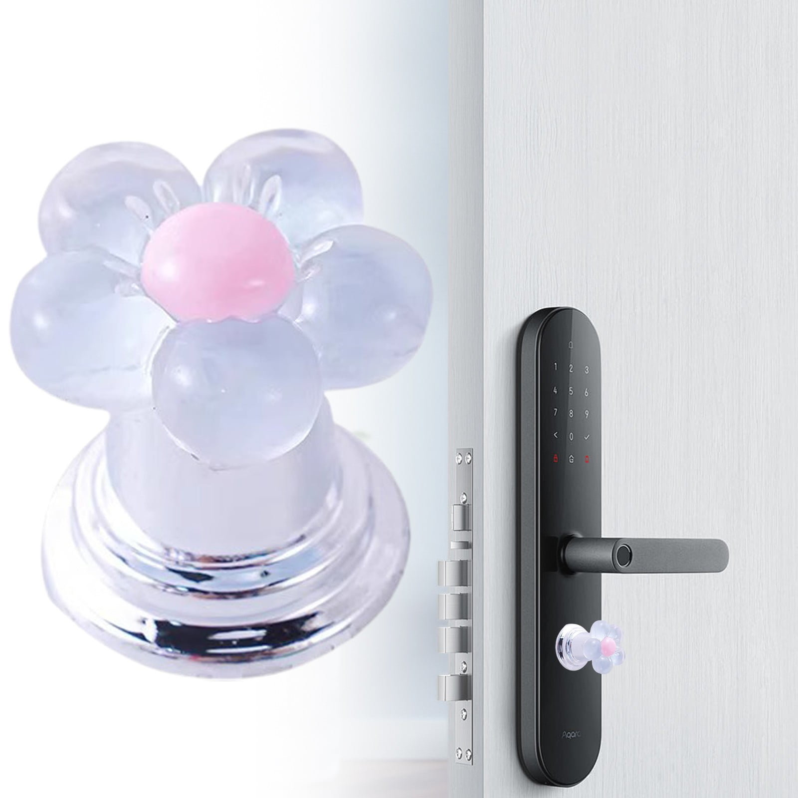 Harvn Final Reduction The Flower Toilet Button Press Is Blue Toilet ...