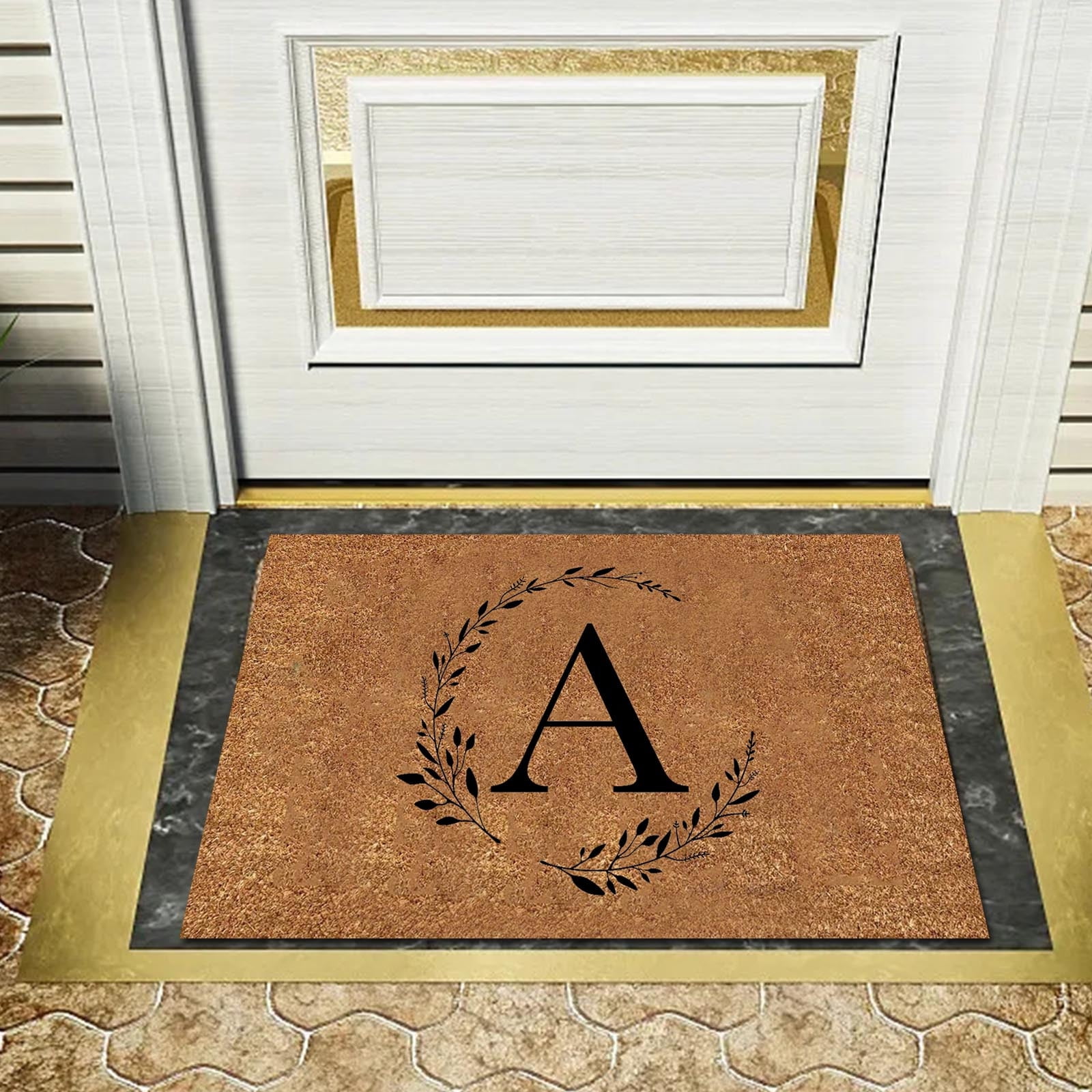 Harvn Final Sale English Letter Doormat, Welcome Entrance Door Mat ...