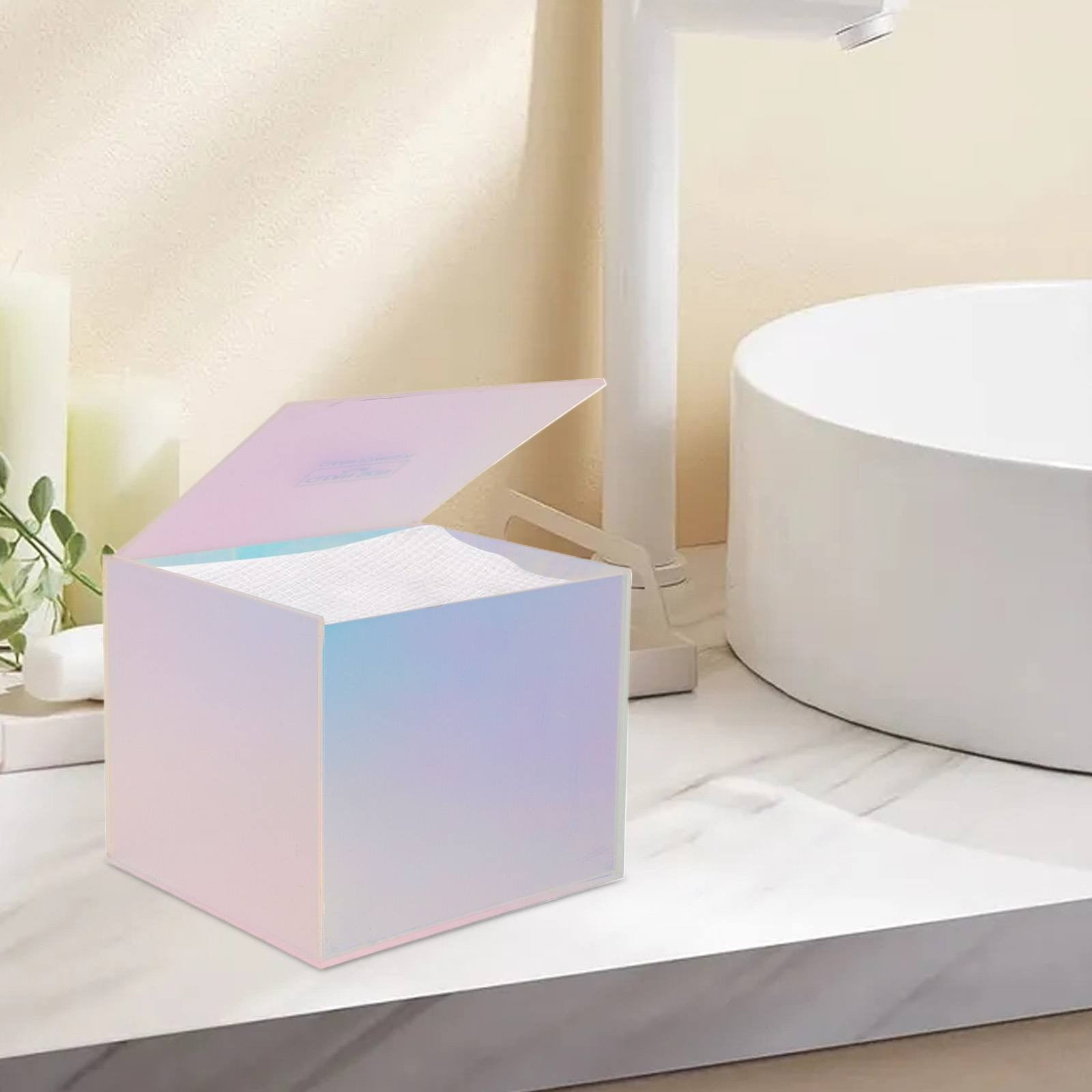 Harvn Final Sale Laser Storage Box Gradient Acrylic Towel Box – Square ...