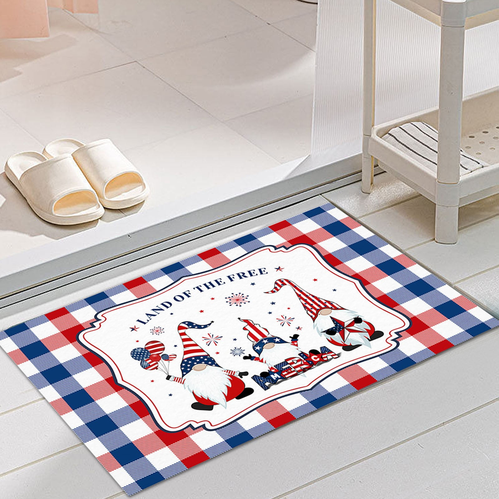 Harvn Liquidation Independence Day Carpet 1Pc D July 4 Doormat Memorial ...