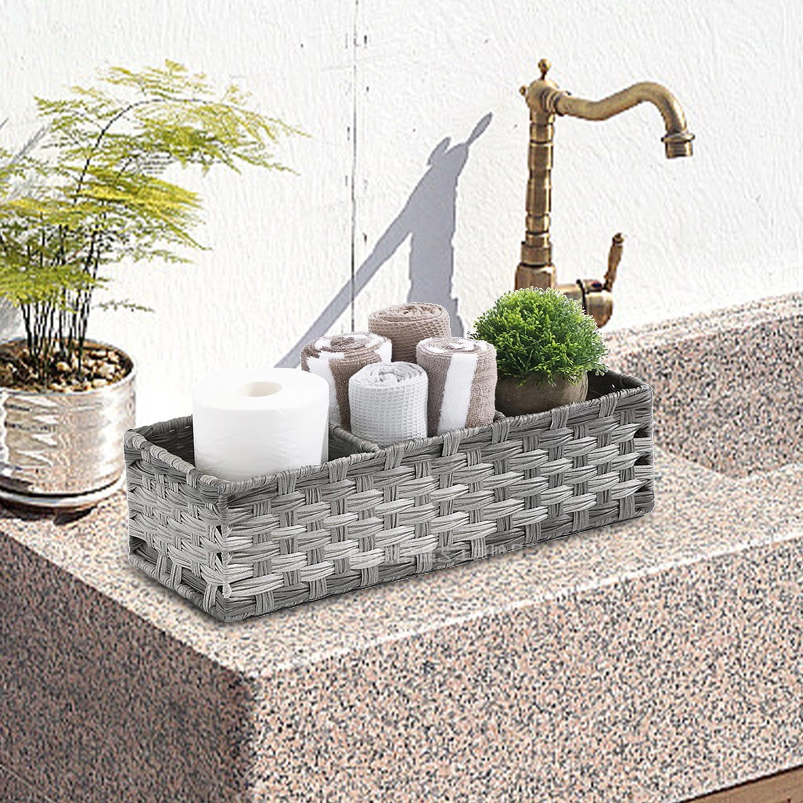 Harvn Liquidation Rattan Woven Bathroom And Toilet Compartment Basket ...