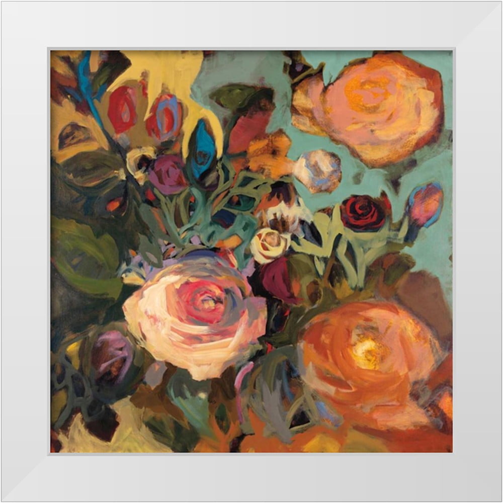 Harwood, Jennifer 12x12 White Modern Wood Framed Museum Art Print ...