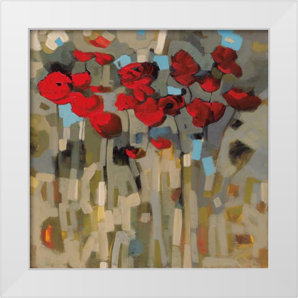 Harwood, Jennifer 20x20 White Modern Wood Framed Museum Art Print ...
