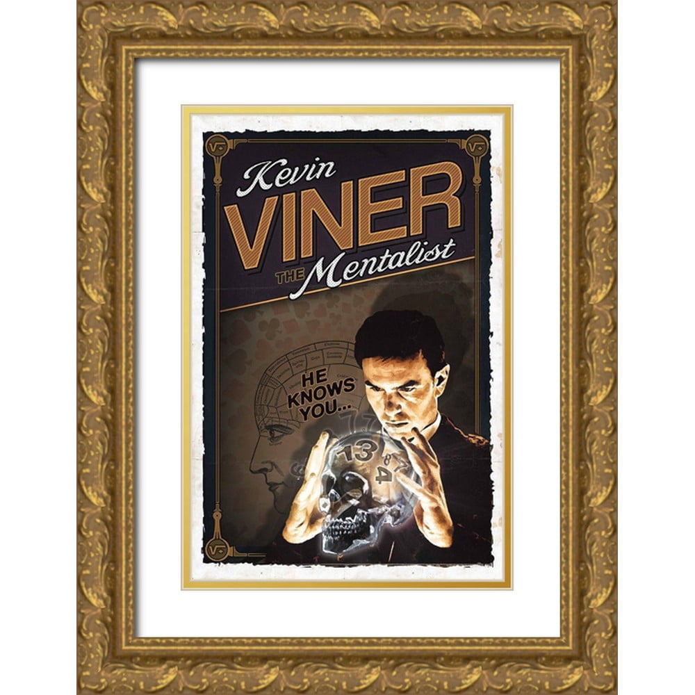 Has 17x24 Gold Ornate Wood Framed with Double Matting Museum Art Print ...