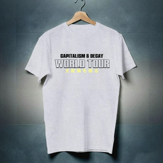 Hasan Piker Capitalism & Decay World Tour 2024 Shirt - Walmart.com