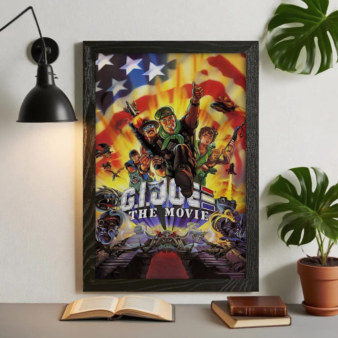 Hasbro 1987 G.I. Joe Vintage Movie, Home decor, Art Collectibles Wall ...