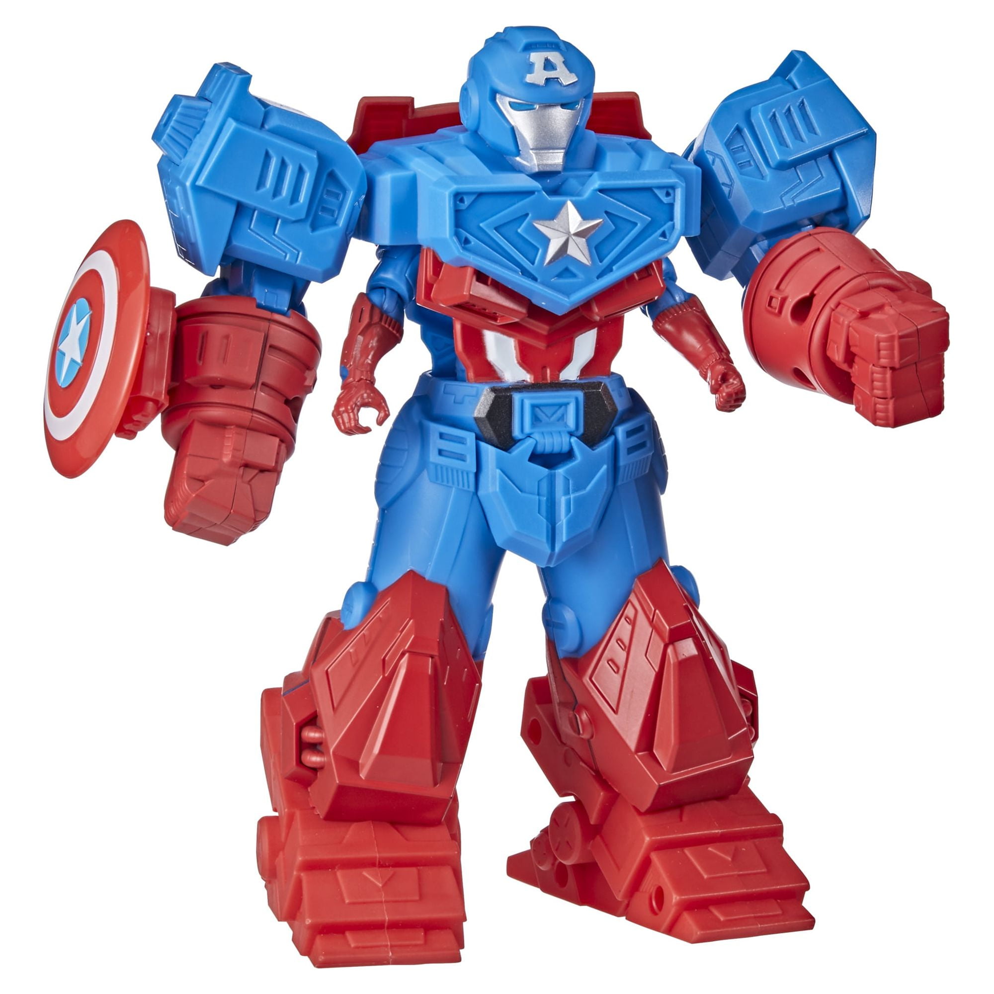 Hasbro Marvel Avengers Mech Strike - 8-inch Captain America Action ...