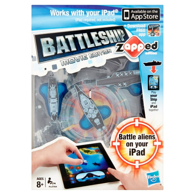 Hasbro Battleship Movie Edition Zapped Edition Battleship Toy 1 Player ...