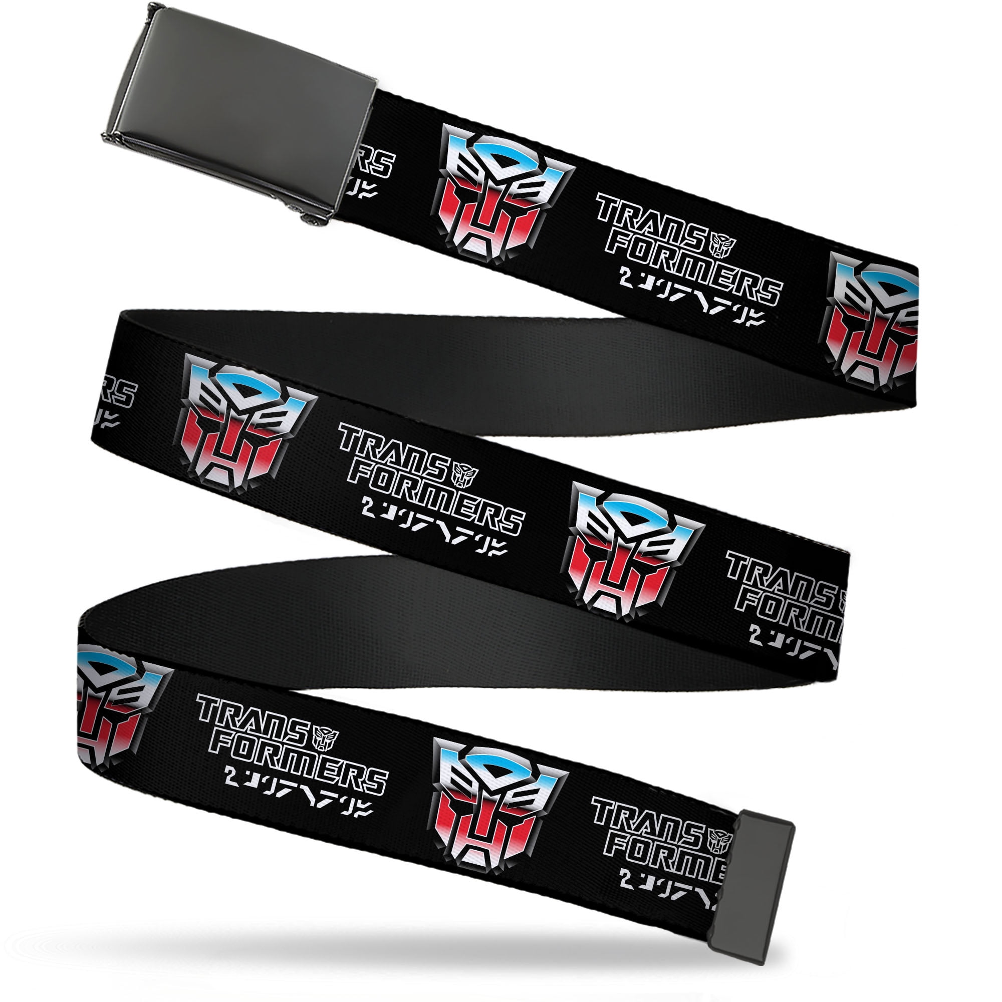 Hasbro Belt, Flip Web Belt, Transformers Autobots Cybertronian Icon ...