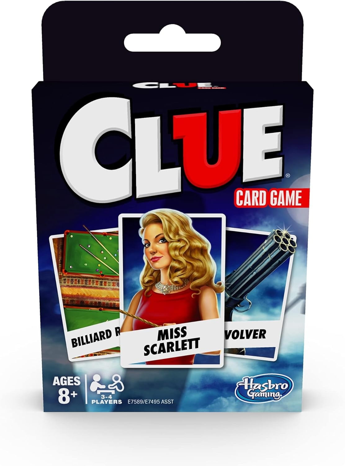 Hasbro Clue Family Card Game for Ages 6+ 3-4 Players - Walmart.com