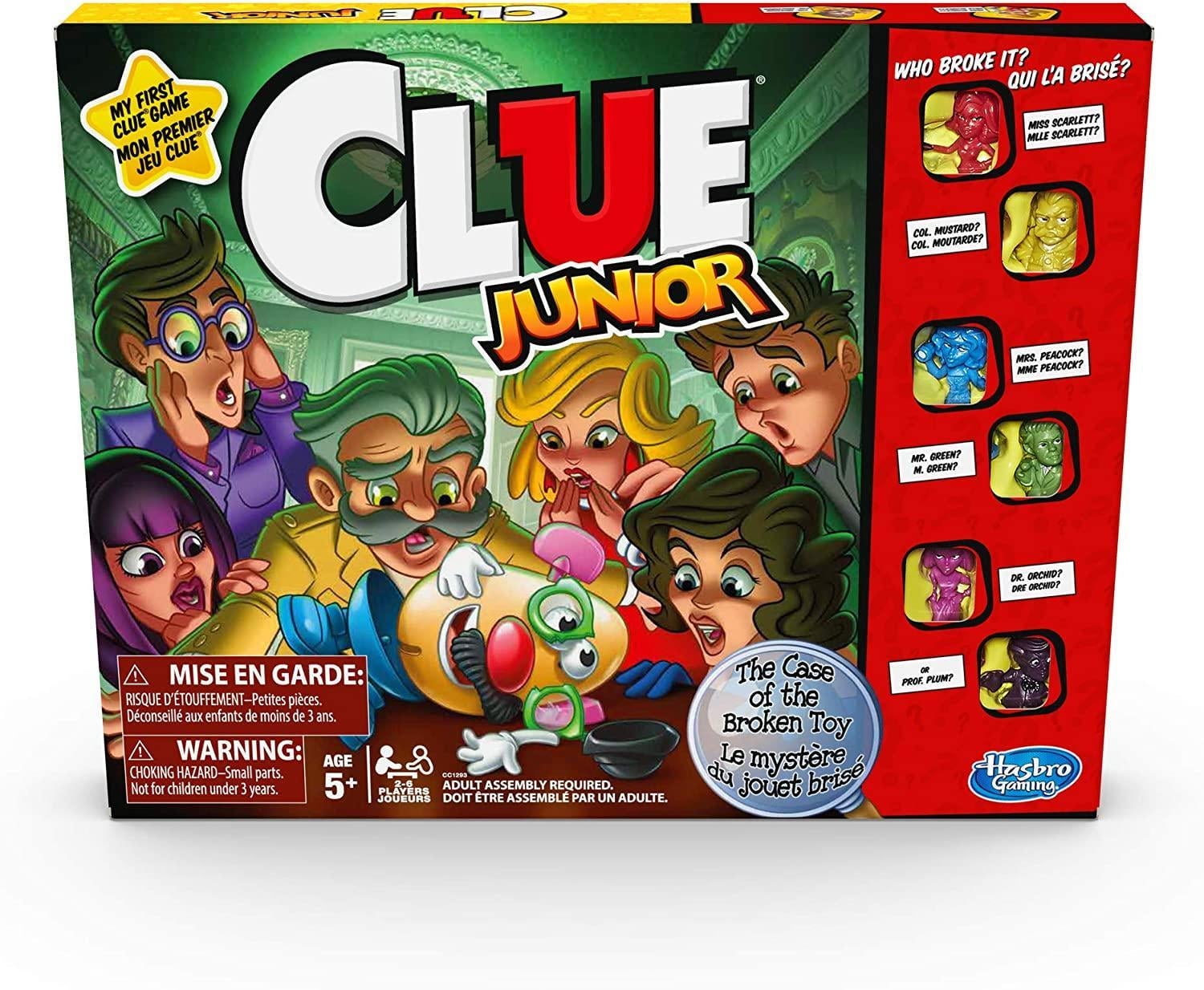 Clue Junior Game - Walmart.com