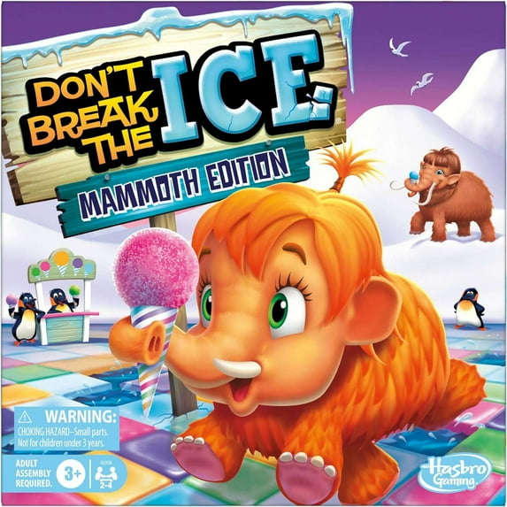 Hasbro Don't Break the Ice Mammoth Edition Classic Board Games - Walmart.com