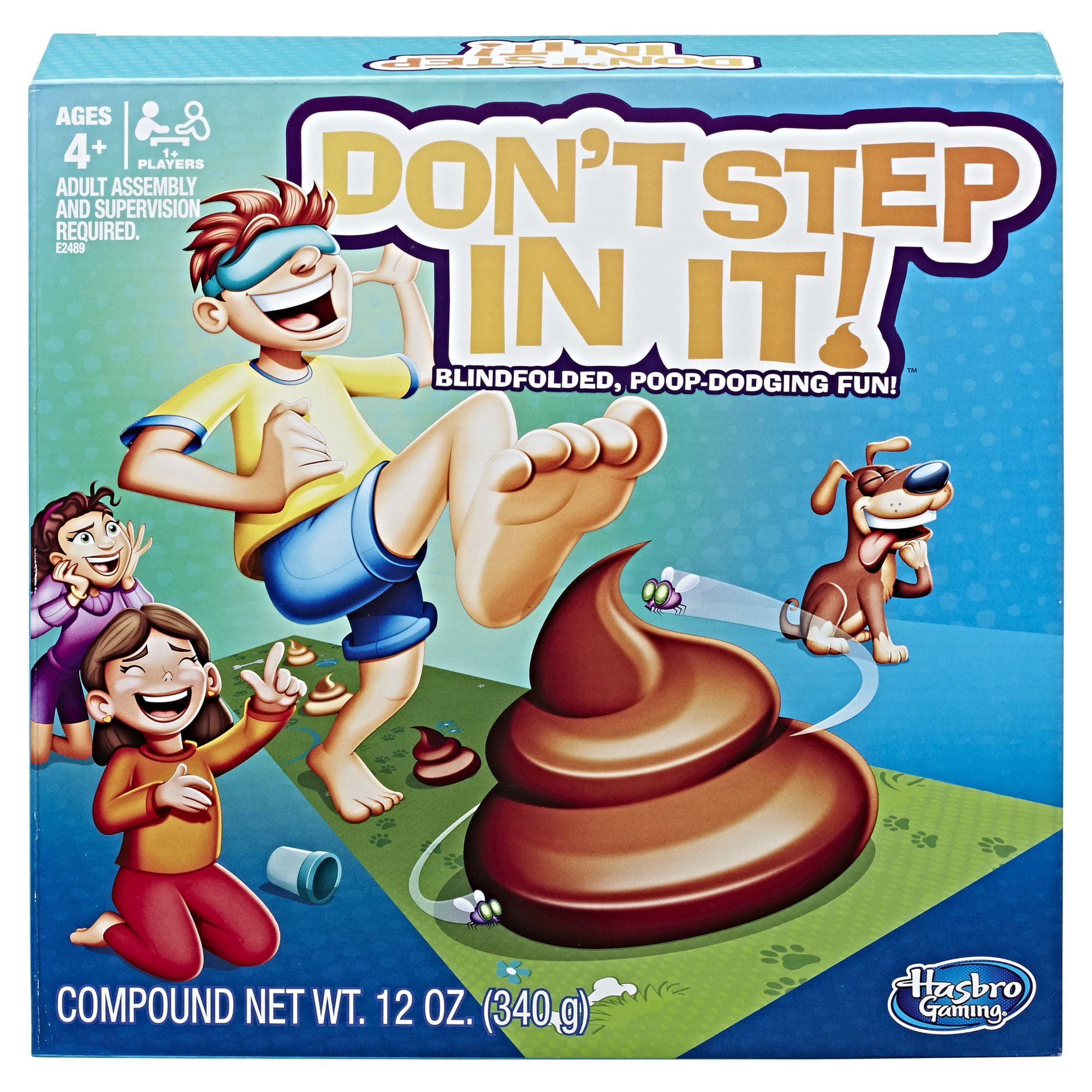 Hasbro Playful Don't Step In It Game for Kids, Preschool Edition ...