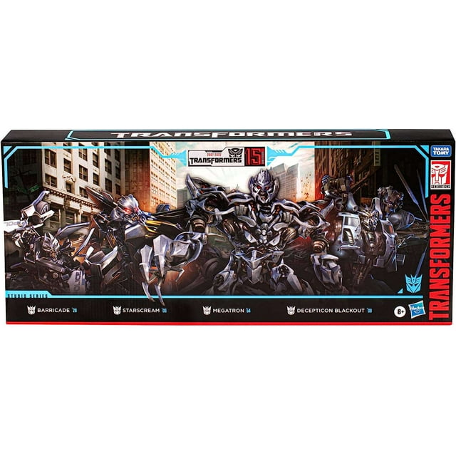Hasbro Transformers Studio Series 15th Anniversary Decepticon Multipack ...
