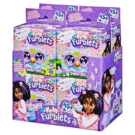 Hasbro HSBG1433 FUR Spring Furblet PDQ Plush Toys - Pack of 12 ...