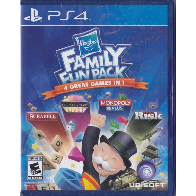 Hasbro Kids PS4 Video Play - Family Fun Pack for PlayStation 4 - Walmart.com