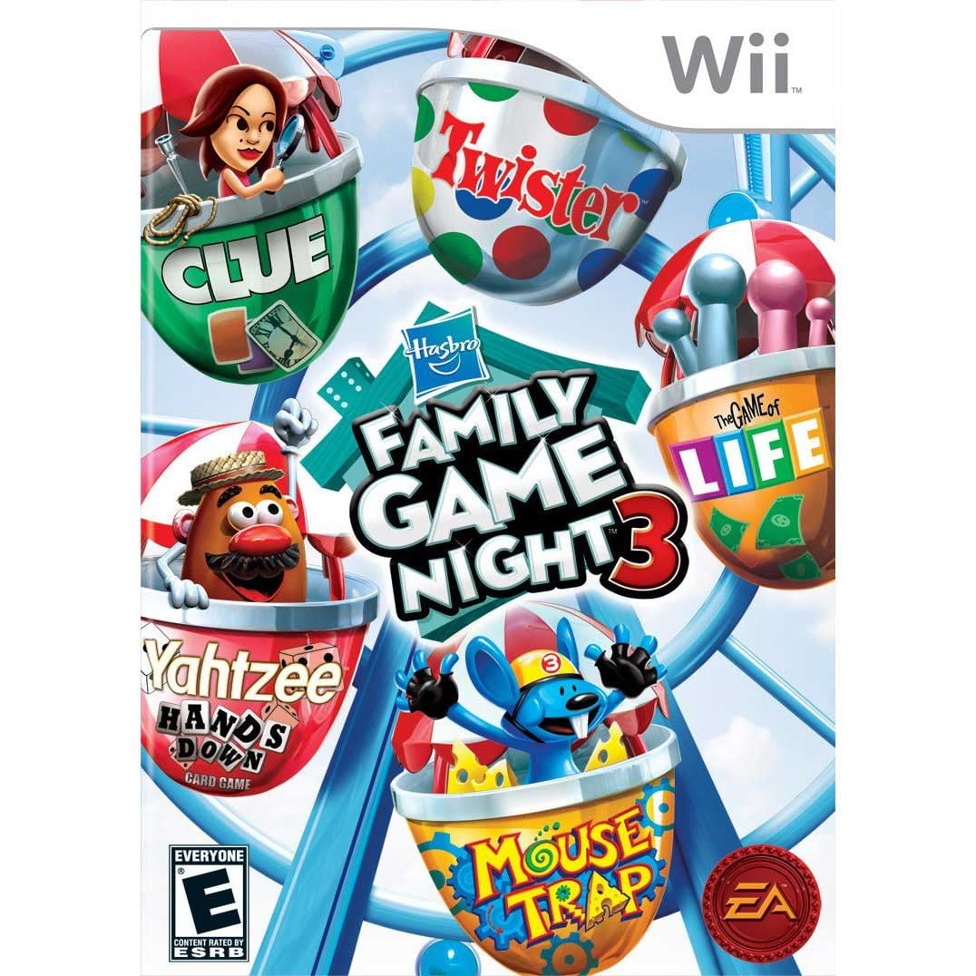 Electronic Arts, Family Game Night 3, Nintendo Wii, 5-Game Set ...