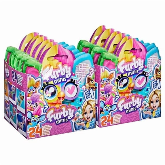 Hasbro HSBG0457 Furby Mini Assortment Plush Toys - 12 Piece - Walmart.com