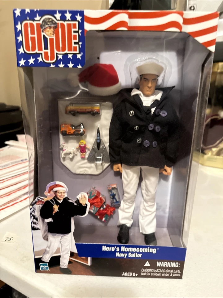 Hasbro GI Joe Hero's Homecoming Navy Sailor New 2002 New - Walmart.com