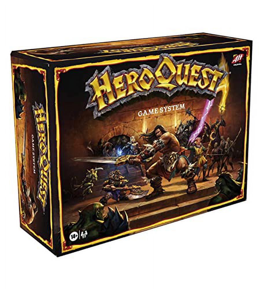 Hasbro's Avalon Hill HeroQuest, RPG Board Game - Fantasy Dungeon ...