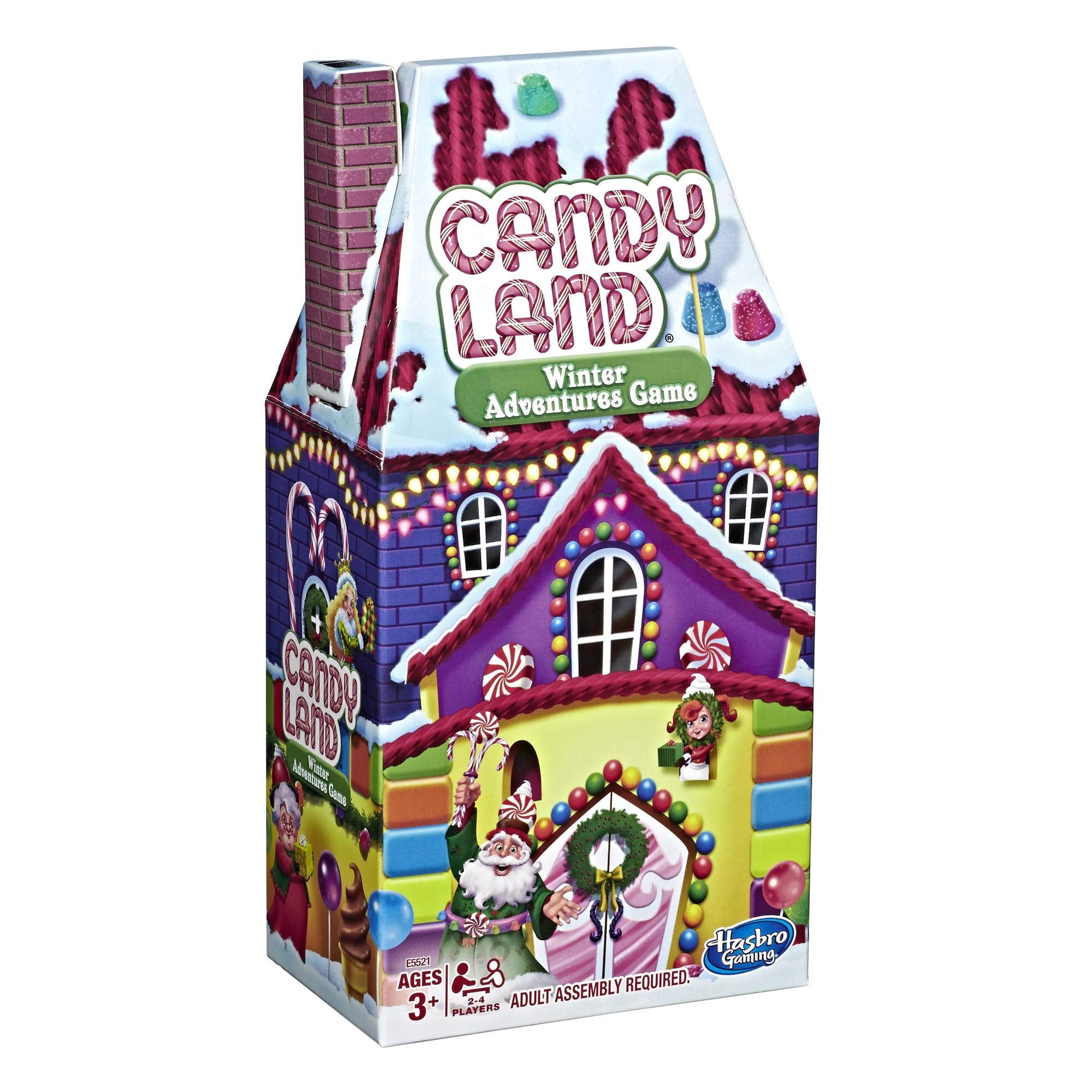Hasbro Gaming Candy Land OIF8 Game: Winter Adventures Edition Board ...