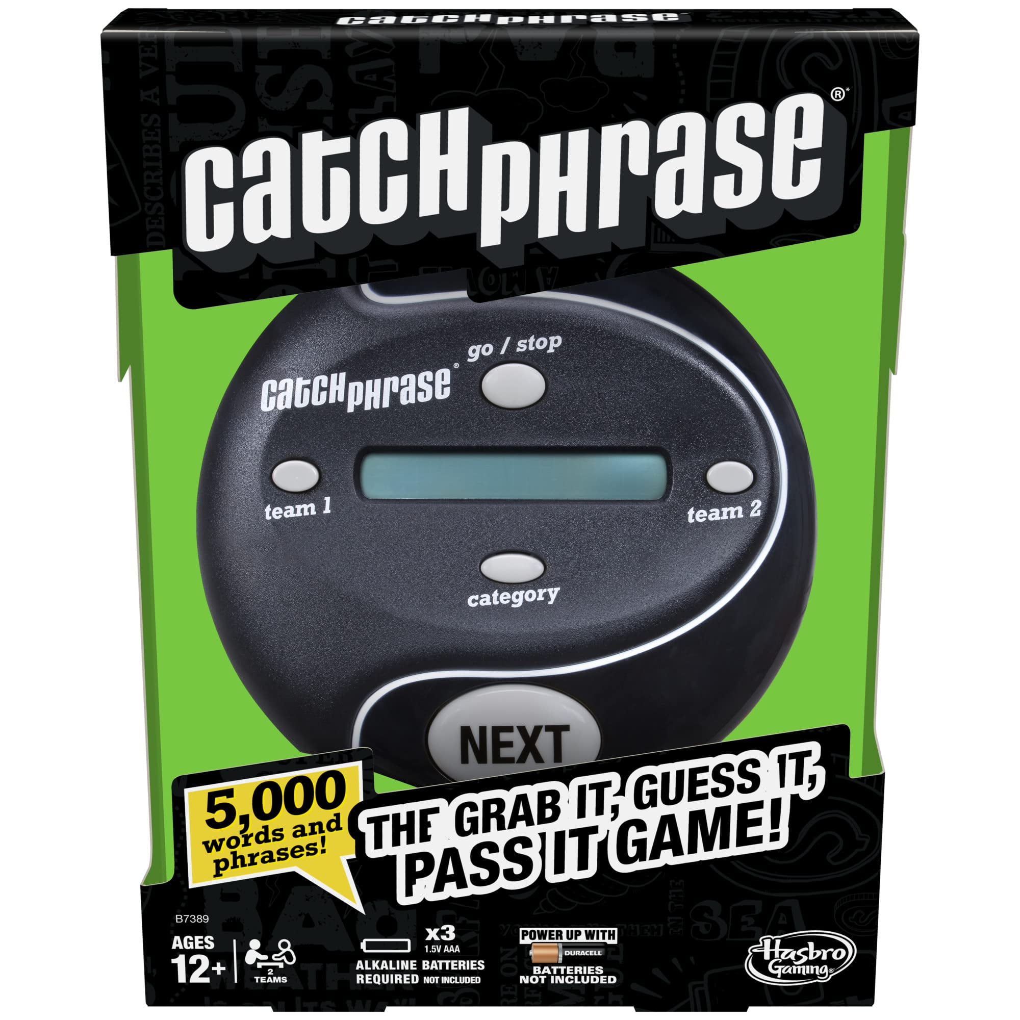 Hasbro Gaming Catch Phrase Electronic Game | Fun Active Handheld Party ...