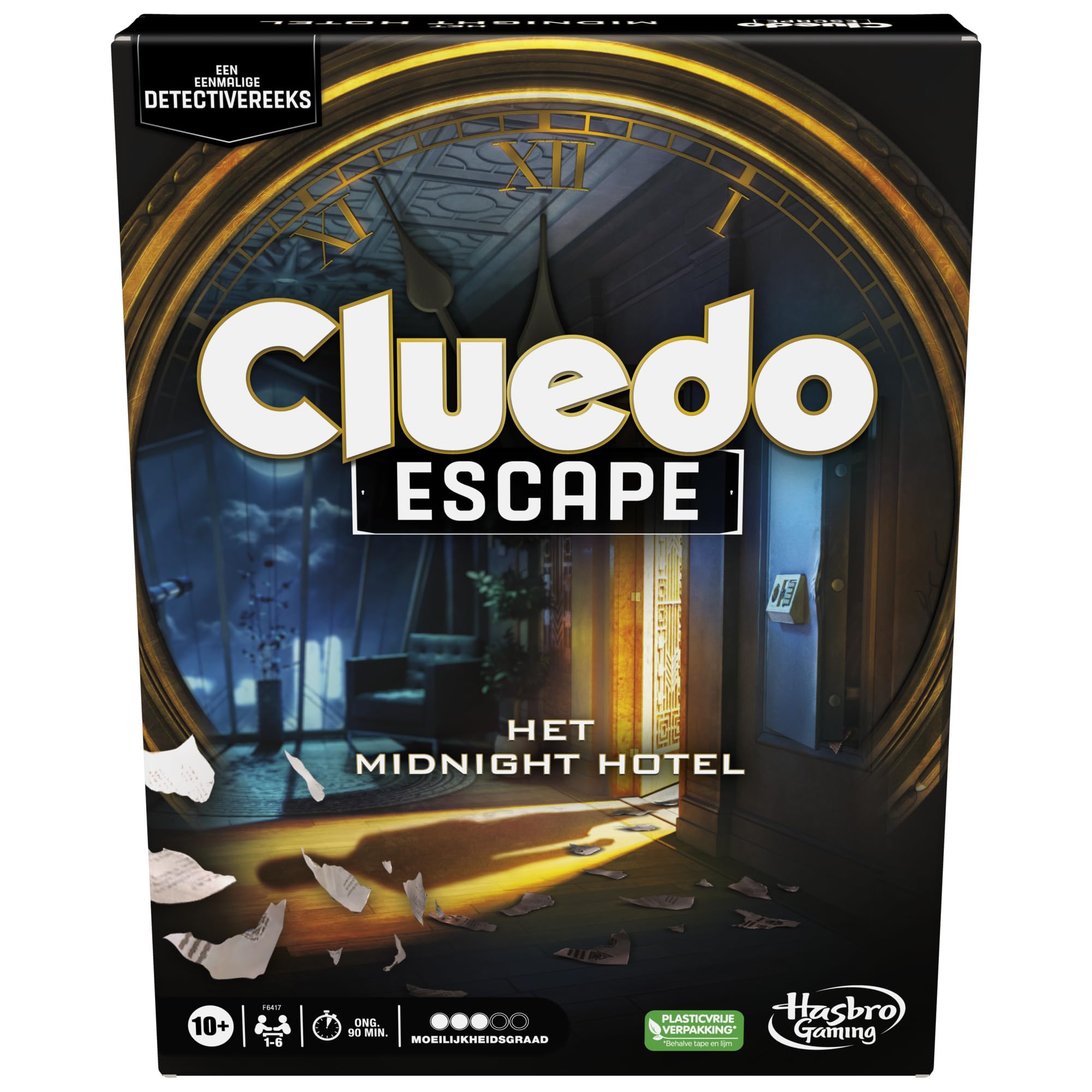 Hasbro Gaming Cluedo Escape: Das Midnight Hotel Brettspiel Einmalige ...