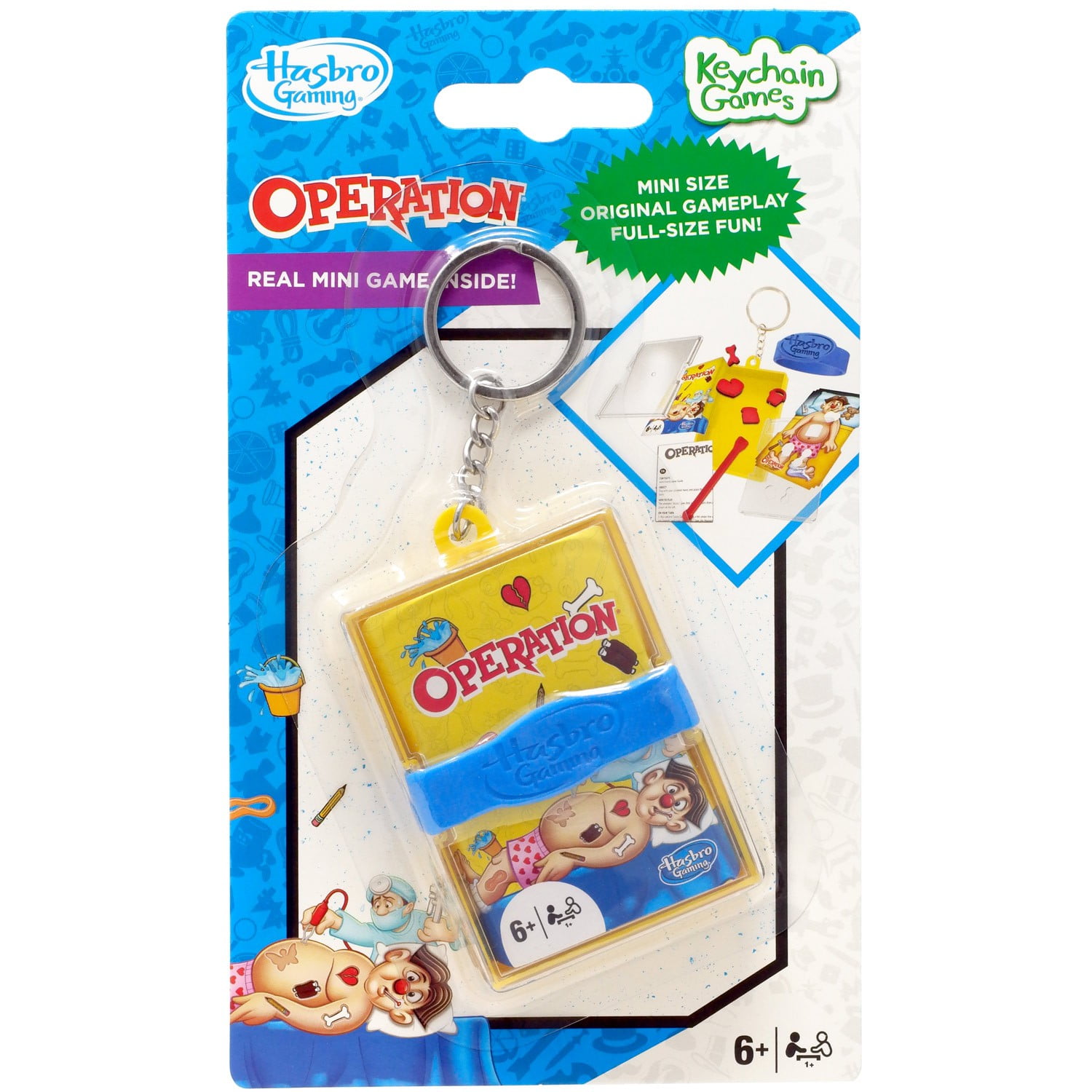 Hasbro Gaming Keychain Games Operation - Walmart.com