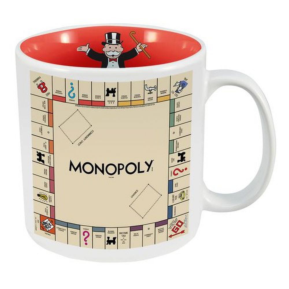 Hasbro Gaming Monopoly 20 oz. Ceramic Mug - Walmart.com