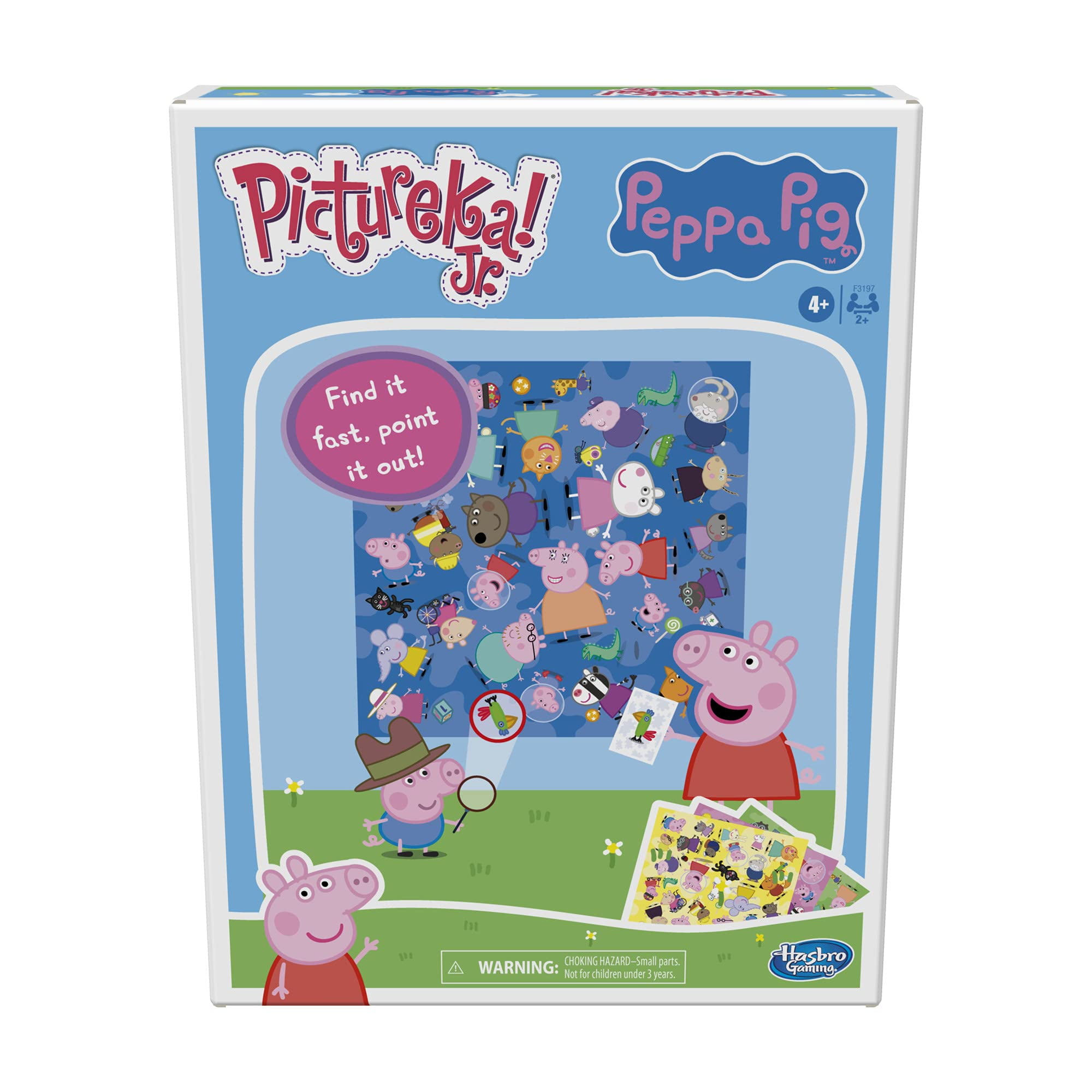 Hasbro Gaming Pictureka! Junior STF9 Peppa Pig Picture Game, Fun Board ...