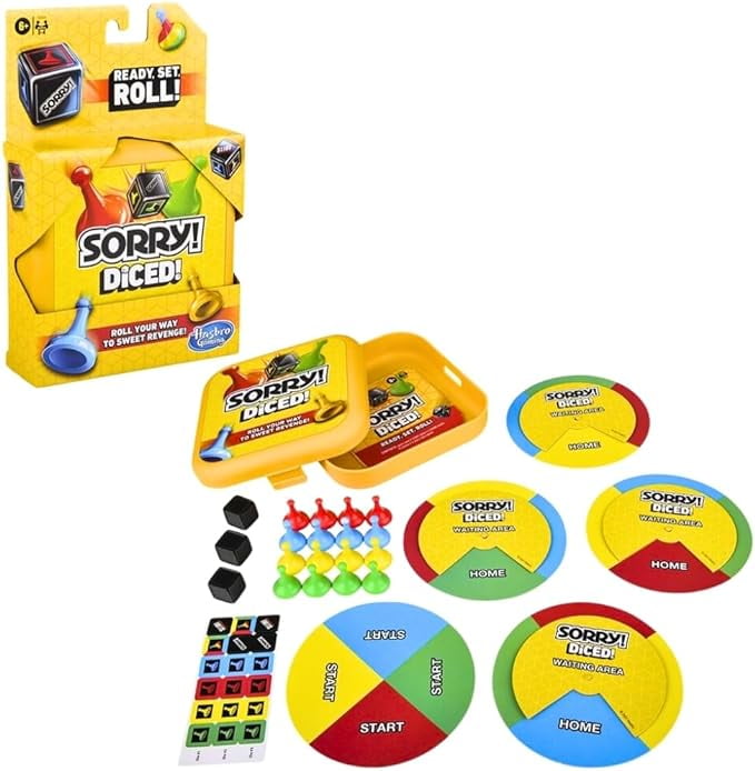 Hasbro Gaming Sorry DICE Game - Walmart.com