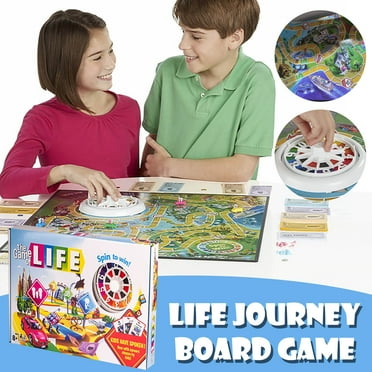 Hasbro's Easy Family Game of Life, Giant Edition for Kids Ages 8 and up ...