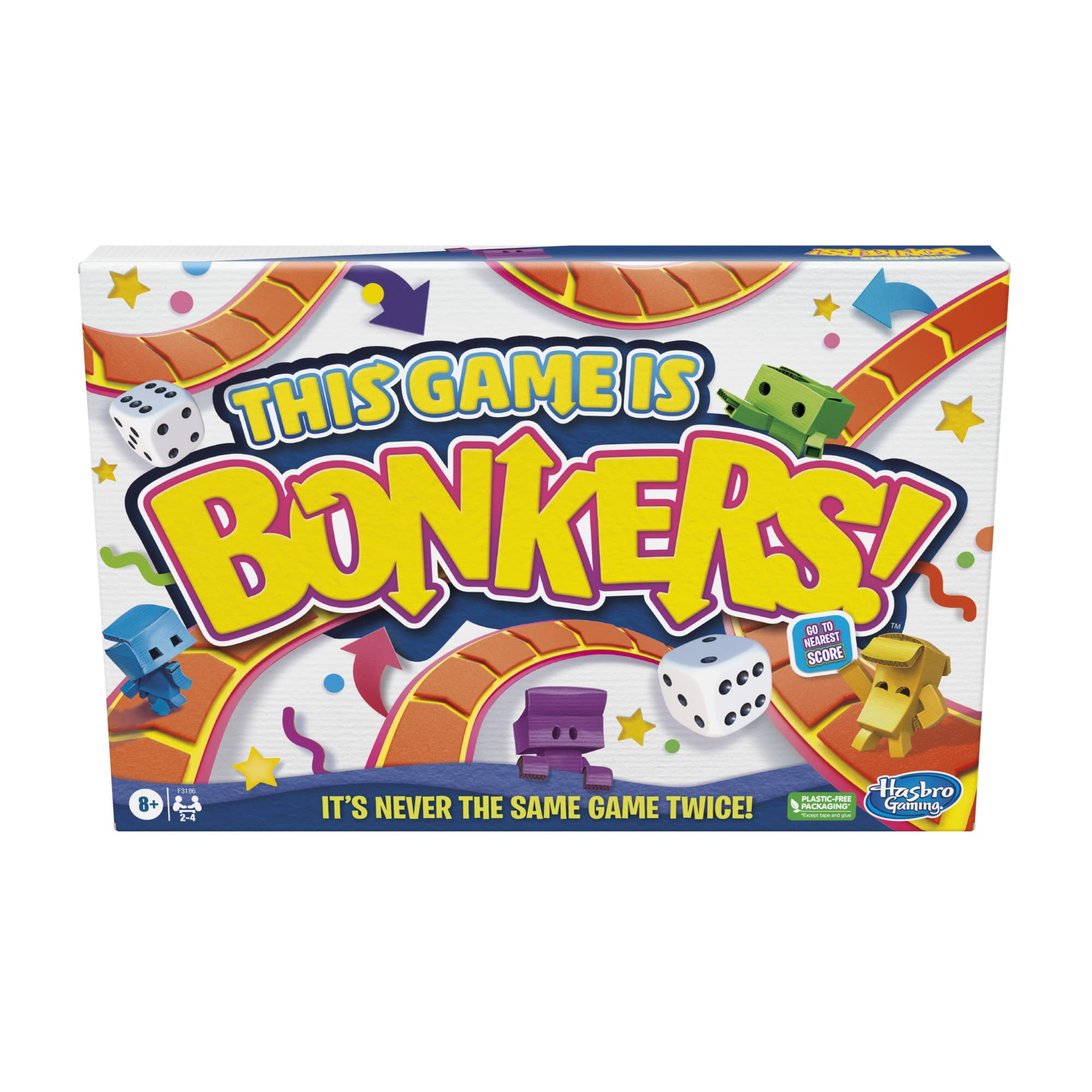 Hasbro Gaming This Game DHF10 is Bonkers Board Game, Fresh Update of ...