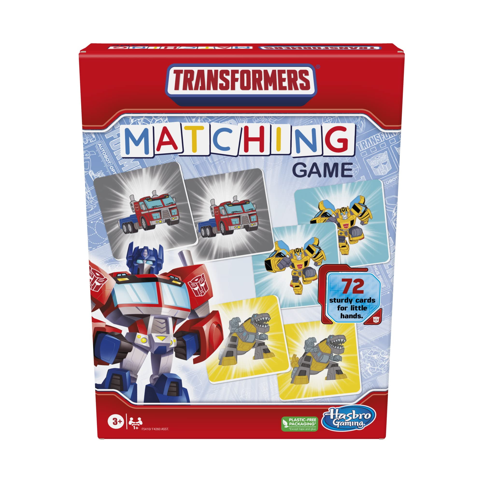 Hasbro Gaming Transformers Matching Game for Kids Ages 3 and Up, Fun ...