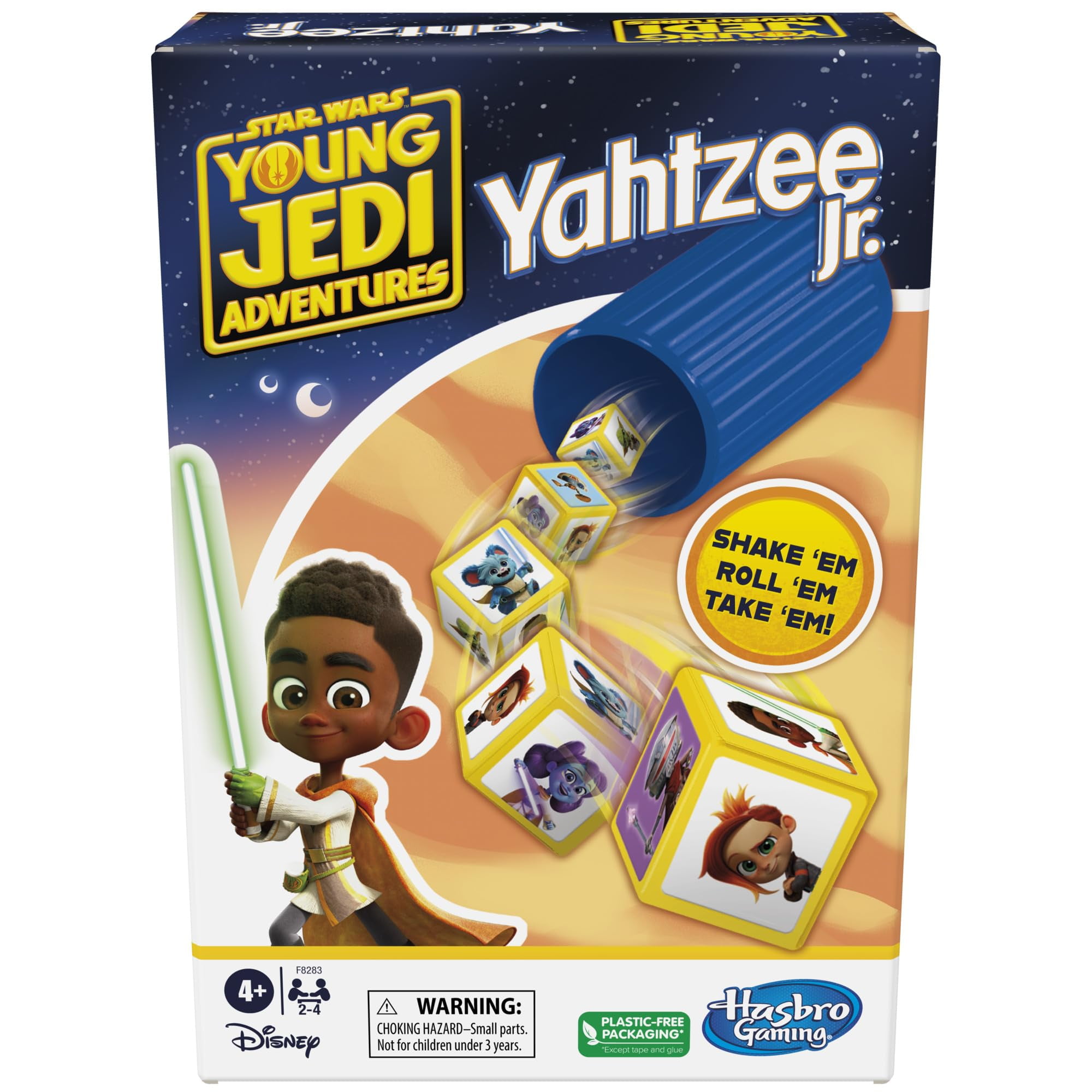 Hasbro Gaming Yahtzee Jr. YPF5 Star War: Young Jedi Adventures Edition ...
