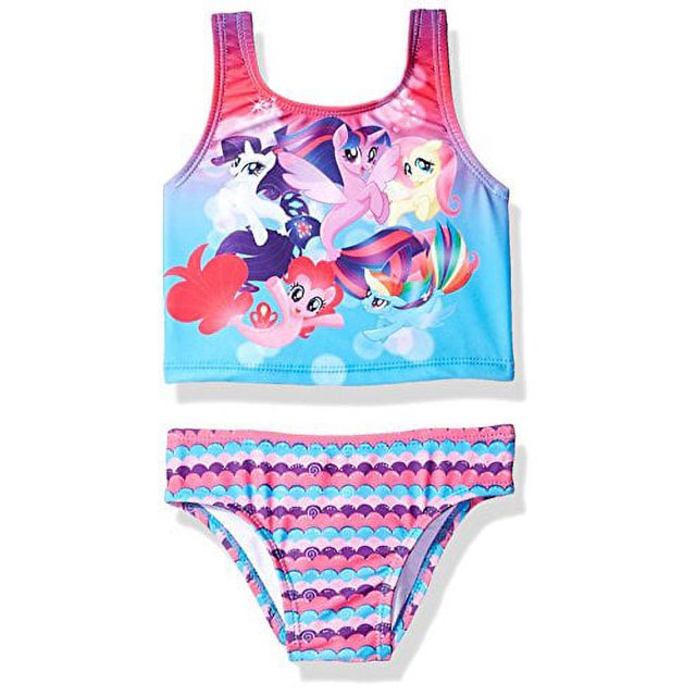 Hasbro Girls' Toddler Little Pony Swimsuit, Lavender, 2T - Walmart.com