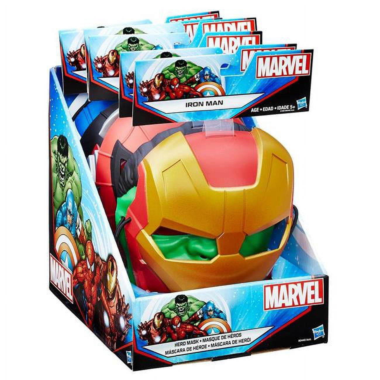 Hasbro HSBB0440 Marvel Value Mask, Assorted Colors - Set of 6 - Walmart.com