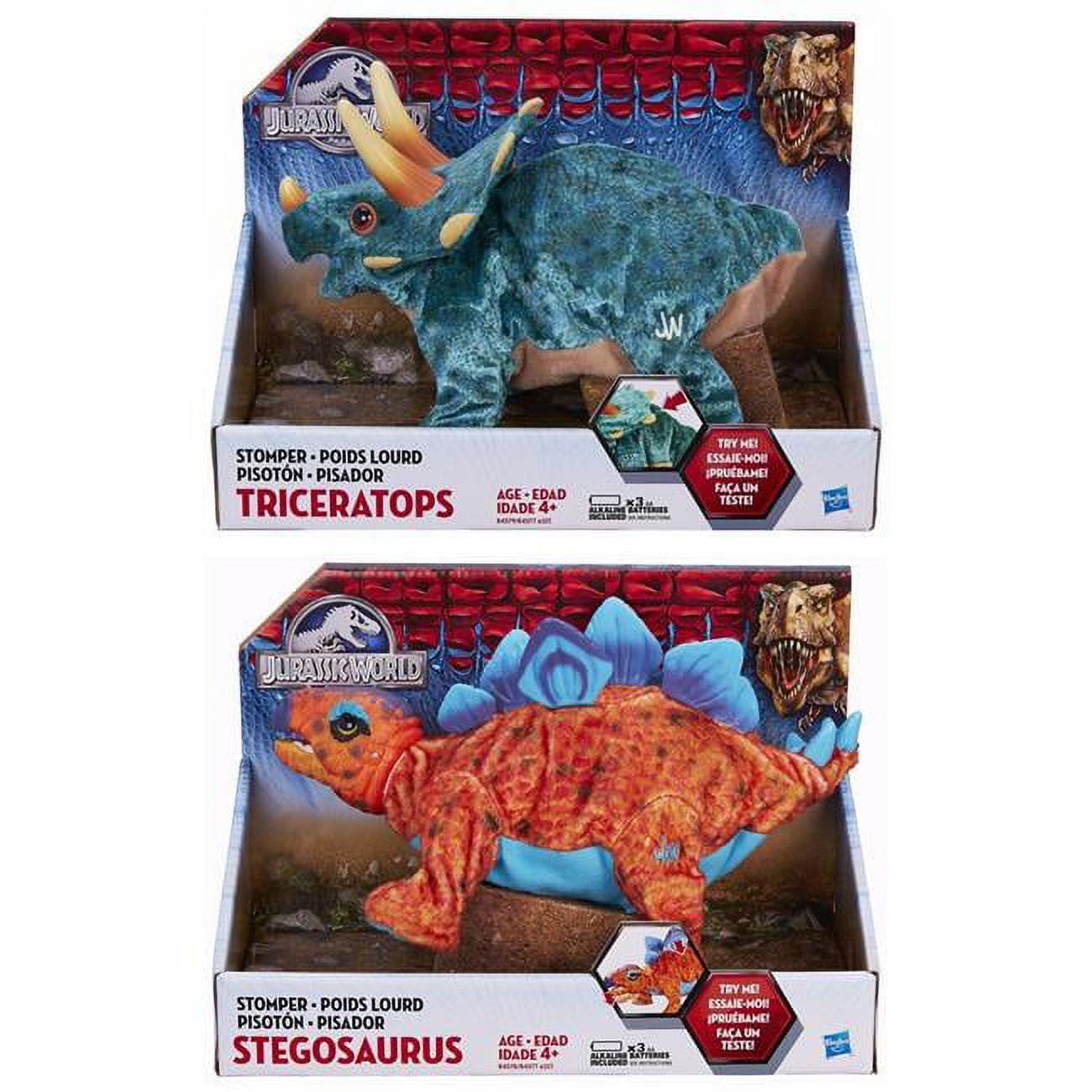 Hasbro HSBB4577 Jurassic Park Petting Zoo Stompers Toys - Walmart.com