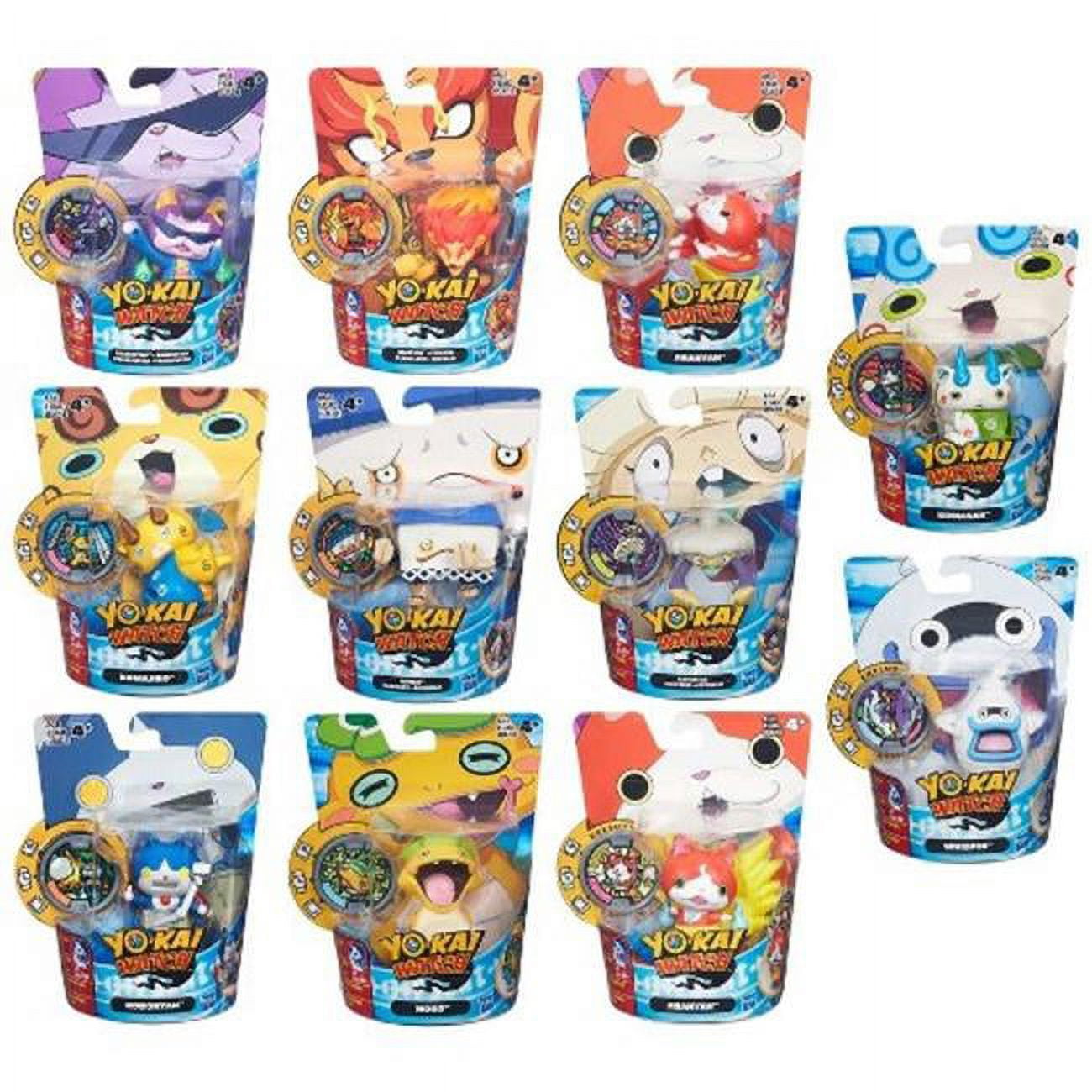 Hasbro HSBB5937 Yokai Medal Moments Assorted, Pack of 8 - Walmart.com